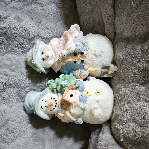 Home Interiors | Holiday | Set Of Home Interior Snowmen | Poshmark